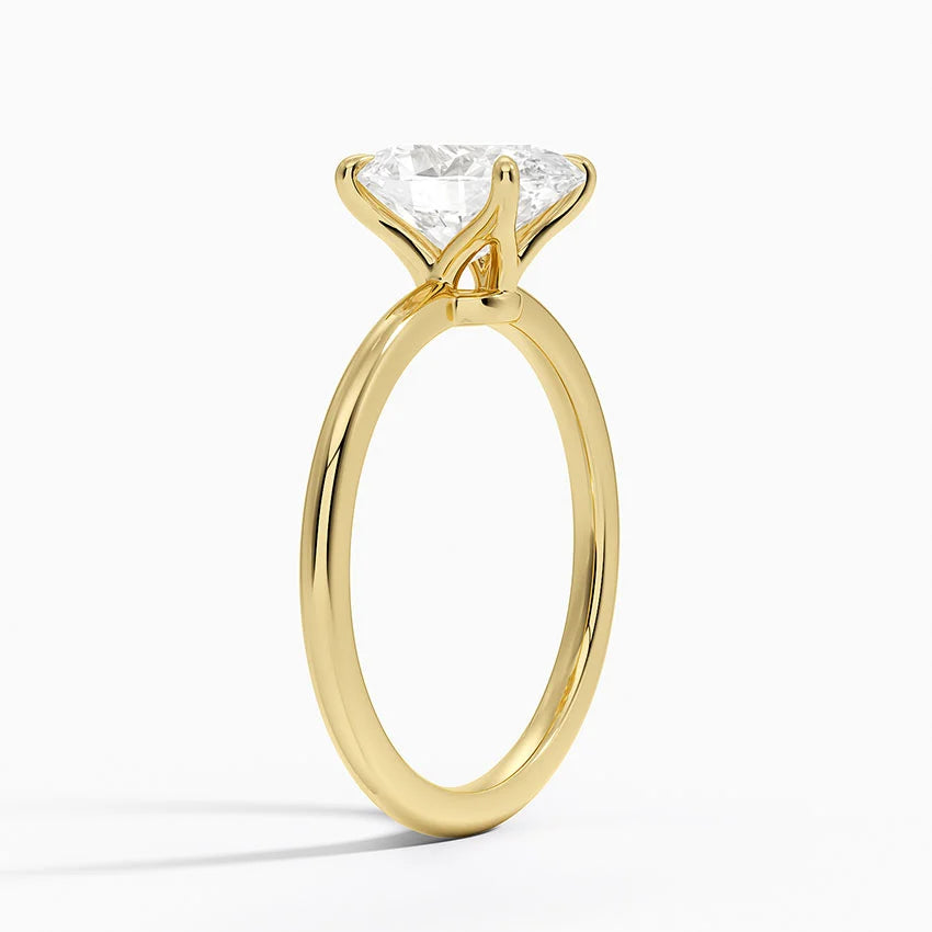 Solitaire Moissanite Rings – Heavenly Moissanite